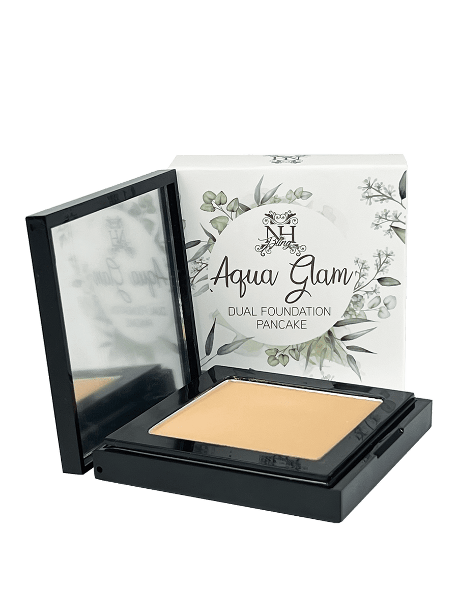 Aqua Glam Dual Foundation Pancake – Nadia Hussain
