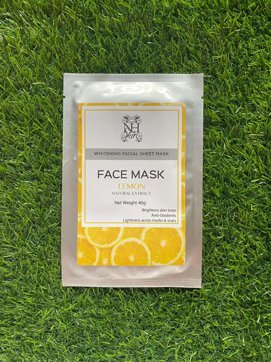 NH Face Mask - Lemon – Nadia Hussain